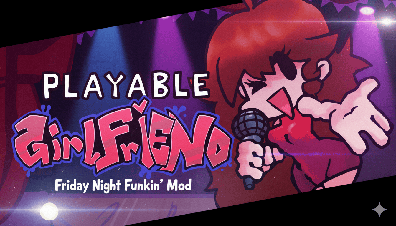FNF Playable Girlfriend - Play Online at Friday Night Funkin